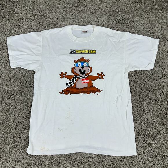 Chase | Shirts | Vintage Fox Gopher Cam Digger Nascar Shirt Mens Large ...